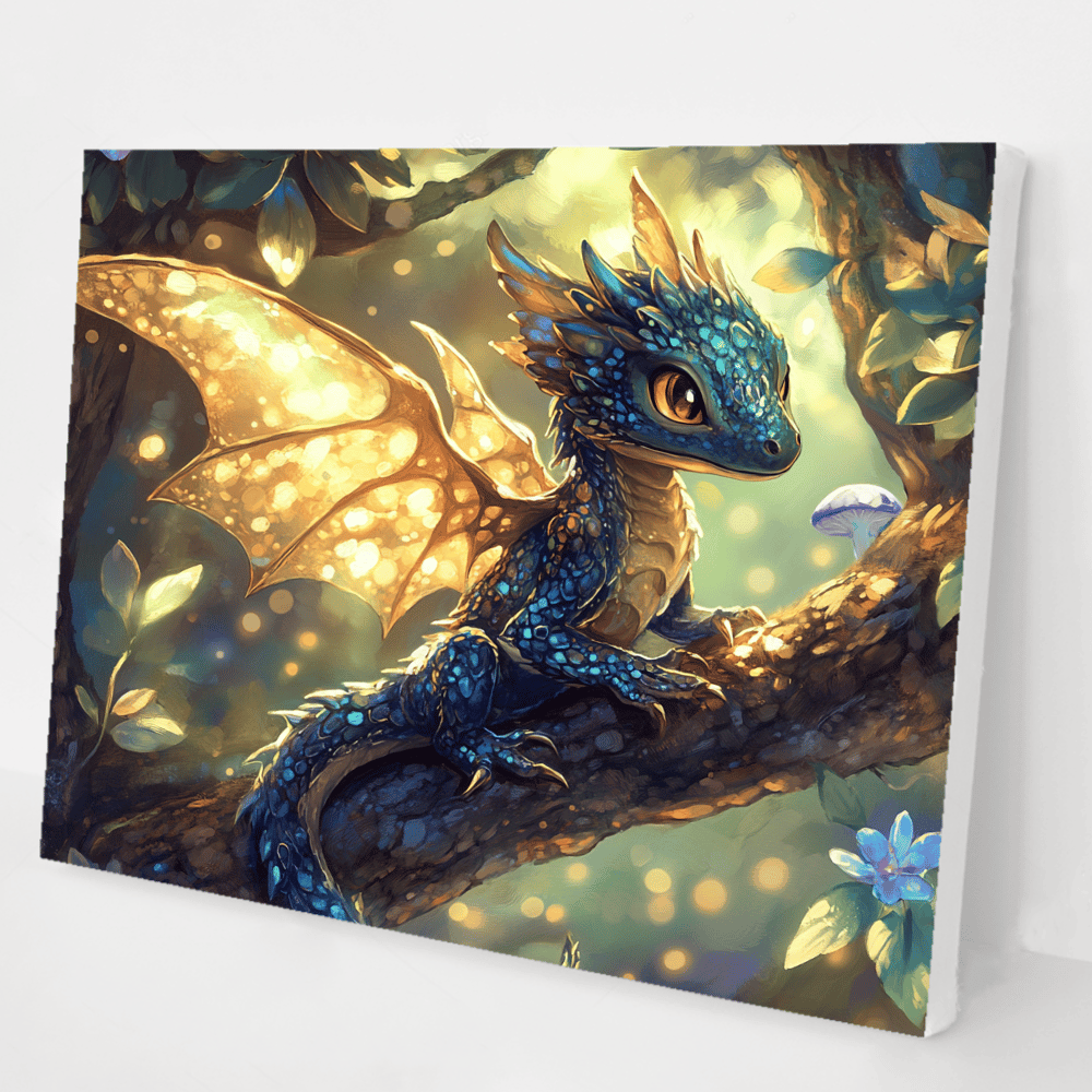 Friendly Baby Dragon kit – Paint Plot