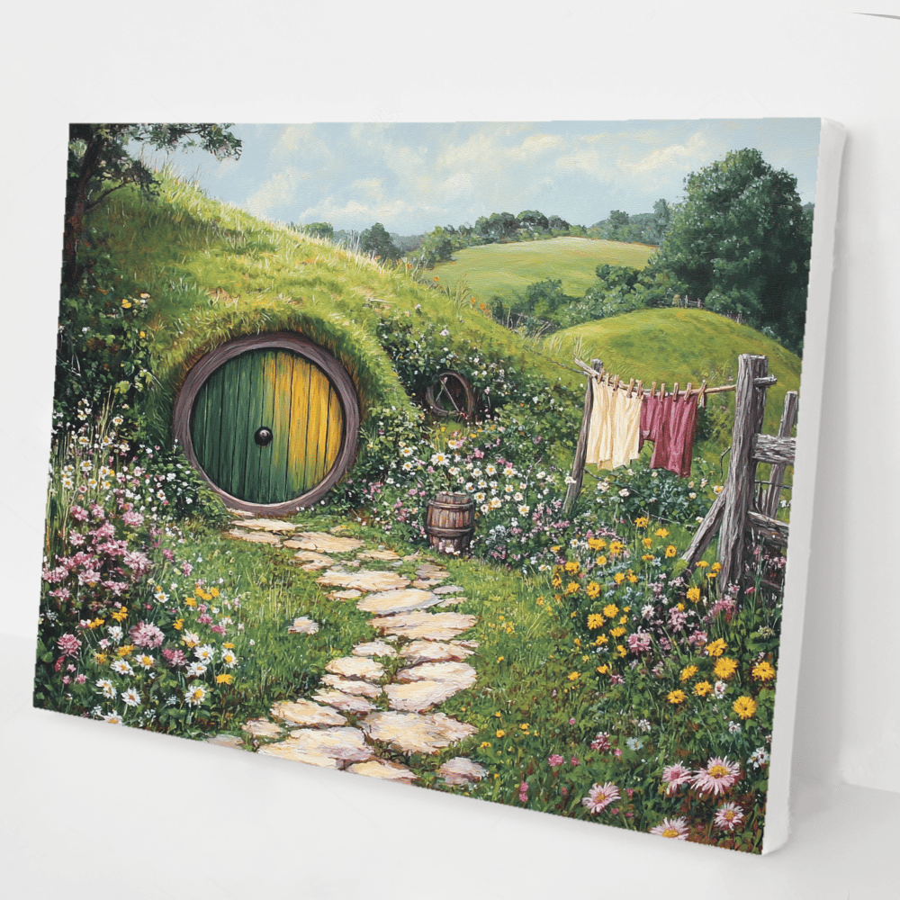 Hobbiton Hideaway kit – Paint Plot
