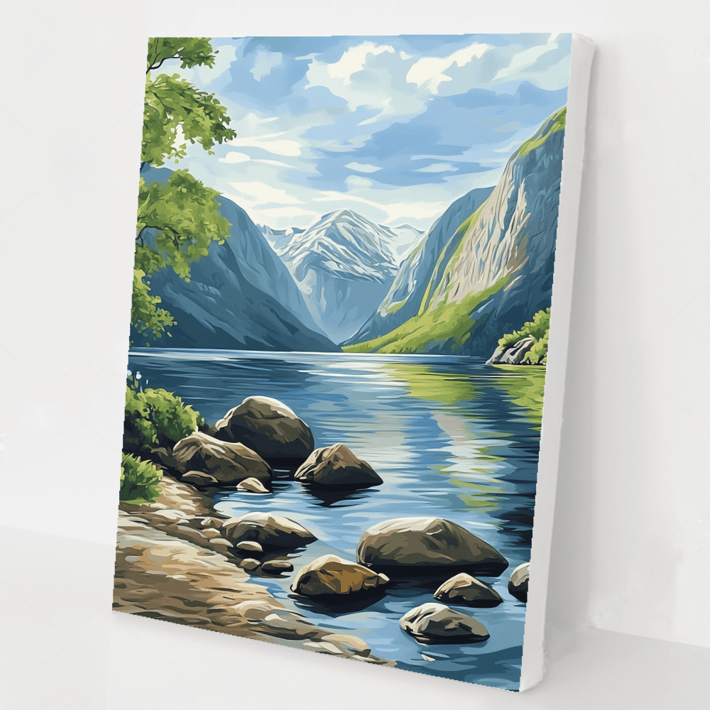 Majestic Fjords of Norway kit – Paint Plot