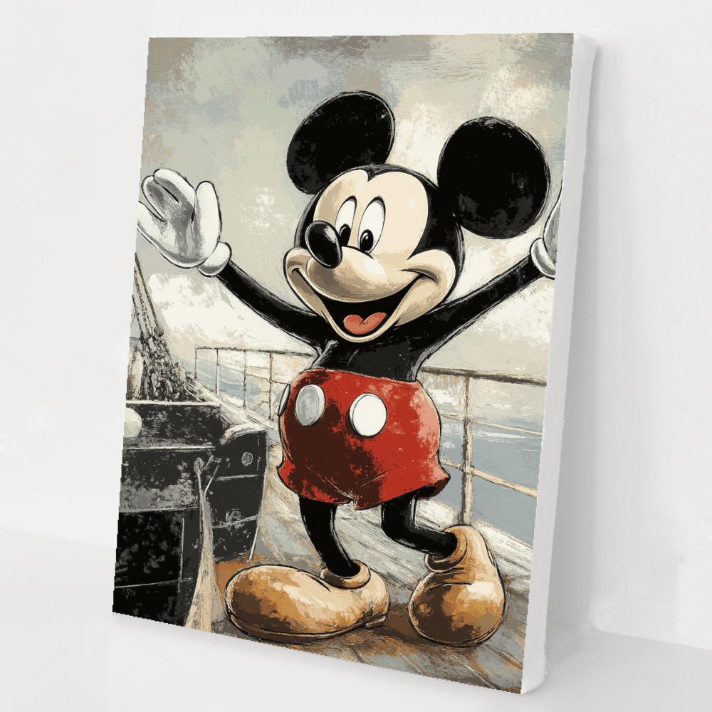 Mickey Mouse Ahoy kit – Paint Plot