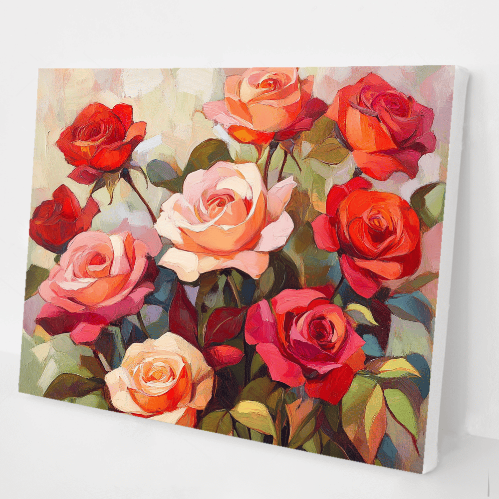 Radiant Roses kit – Paint Plot