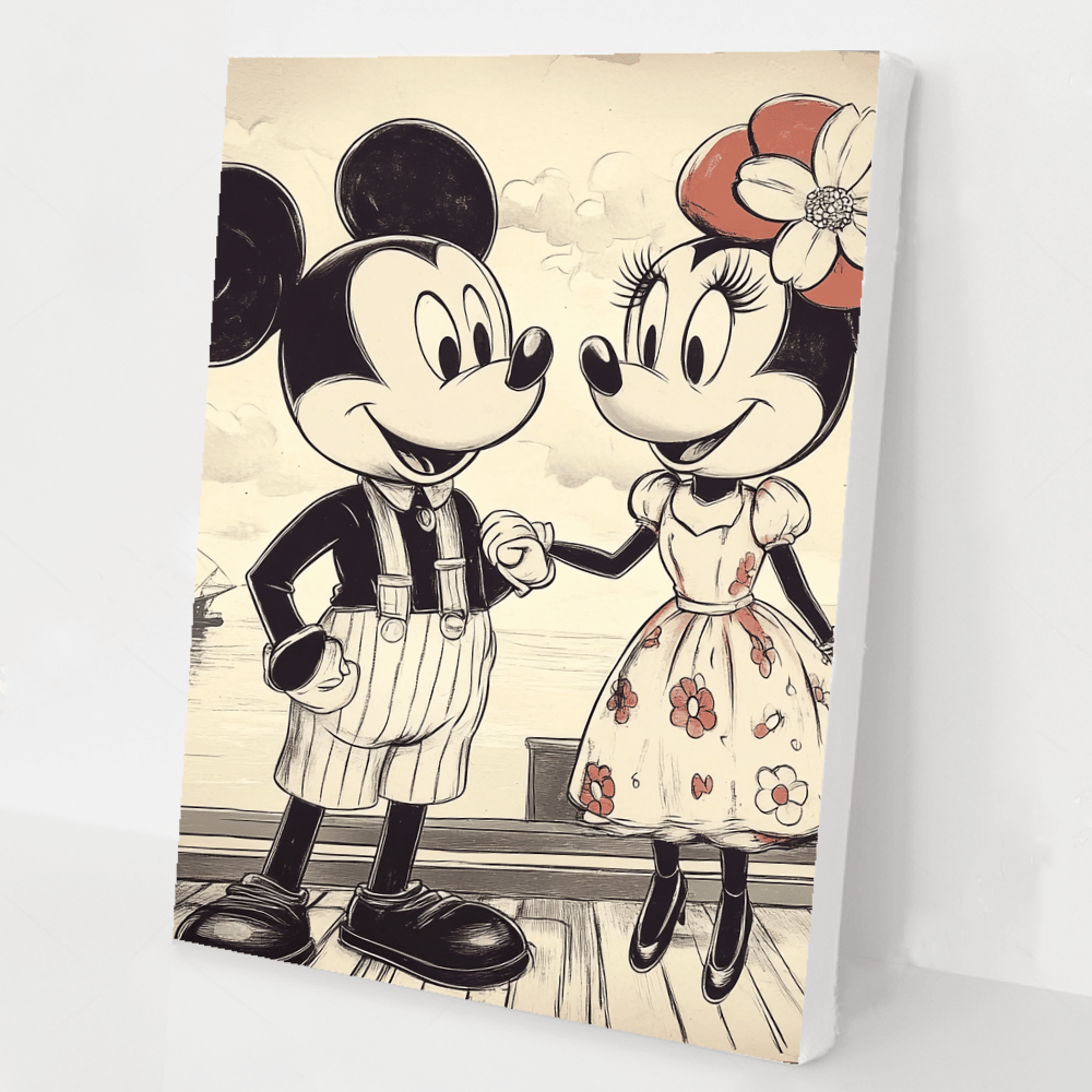 Steamboat Sweethearts - Minnie and Mickey Mouse kit – Paint Plot