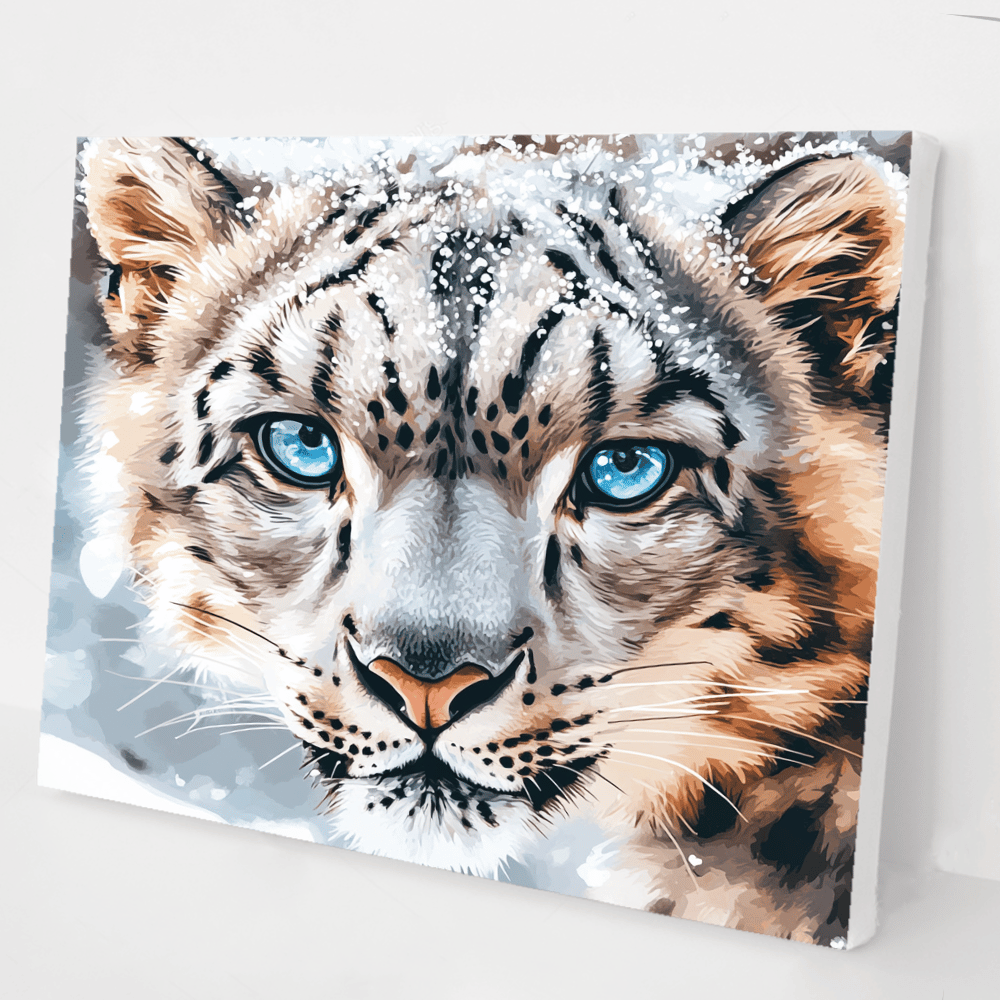 White Snow Leopard kit – Paint Plot