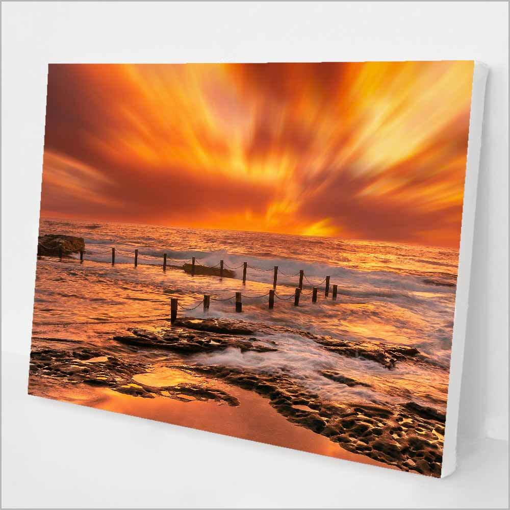 Rockpool at Sunset kit – Paint Plot